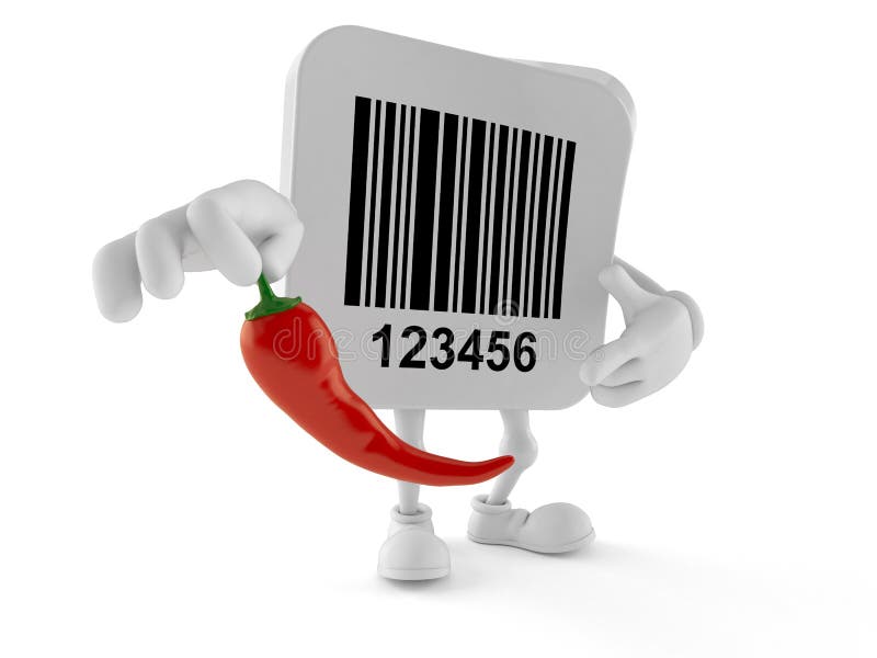 Pepper Barcode Stock Illustrations – 52 Pepper Barcode Stock ...
