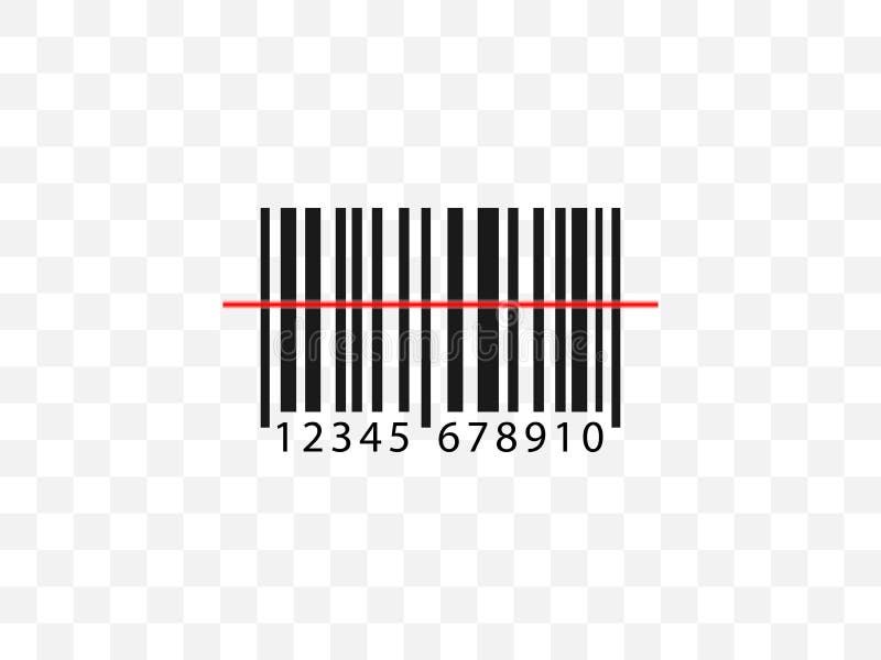 Barcode, Code Icon. Vector Illustration, Flat Design Stock Illustration ...