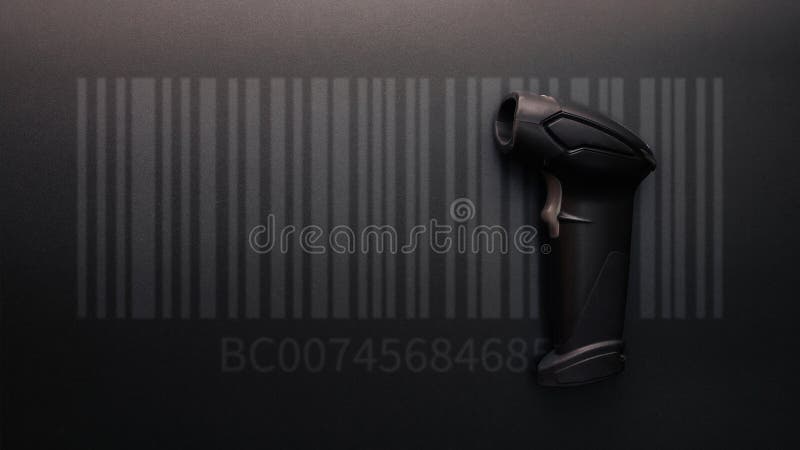 Barcode Concept. Retail Label Barcode Scan. Reader Laser Scanner for ...