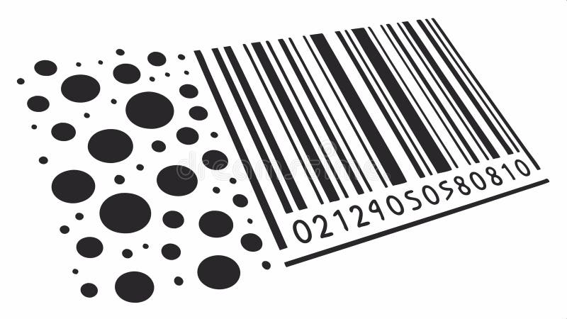 Barcode Design Element for Product and Identification Themes Vector ...