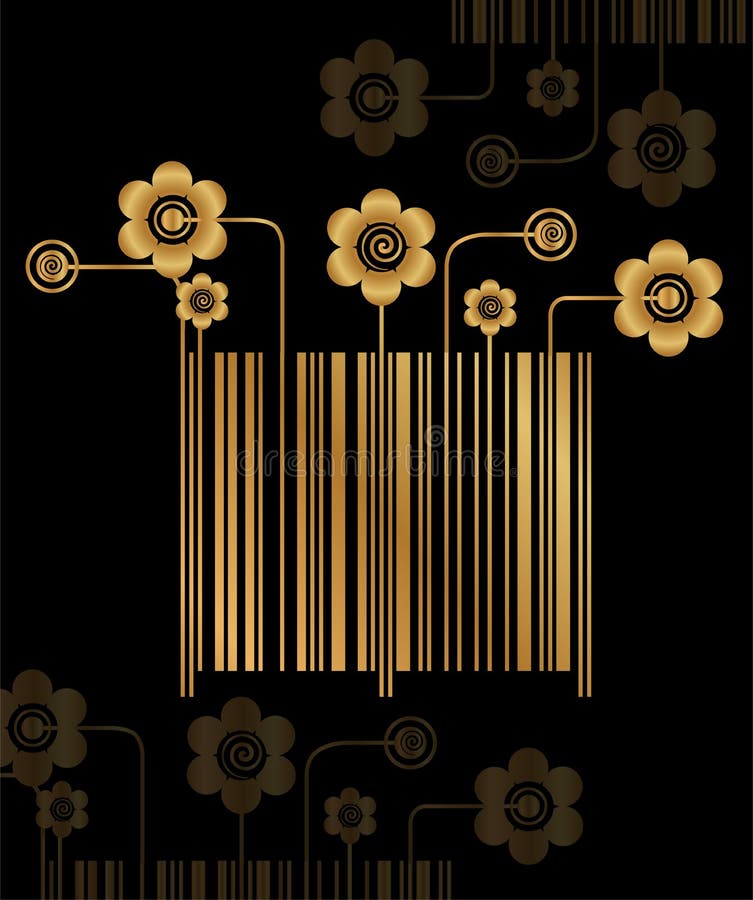 Barcode Flowers Stock Illustrations – 97 Barcode Flowers Stock ...