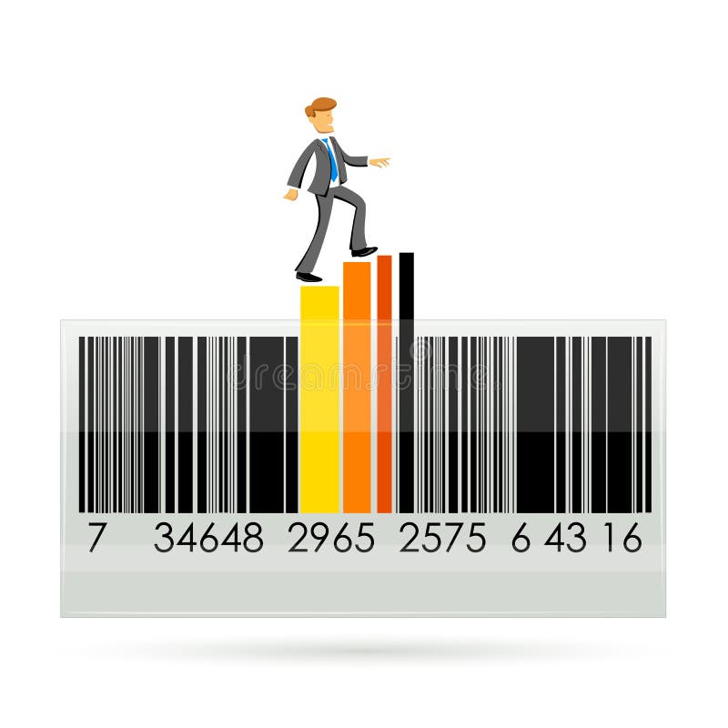 Barcode design elements stock vector. Illustration of graph - 3730617