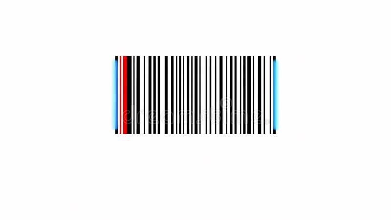 Barcode Graphic with Colored Lines on White Background for Product ...