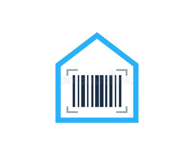 Barcode Icon Logo Design Element Stock Vector - Illustration of sale ...