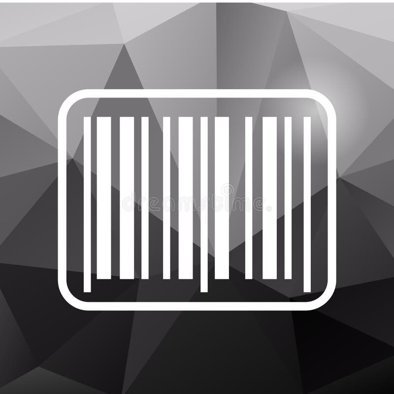 Barcode Icon Logo Design Element. Stock Vector - Illustration of ...