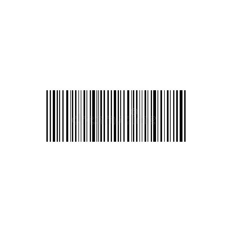 Barcode Icon Vector Illustration Isolated on White Background. Stock ...
