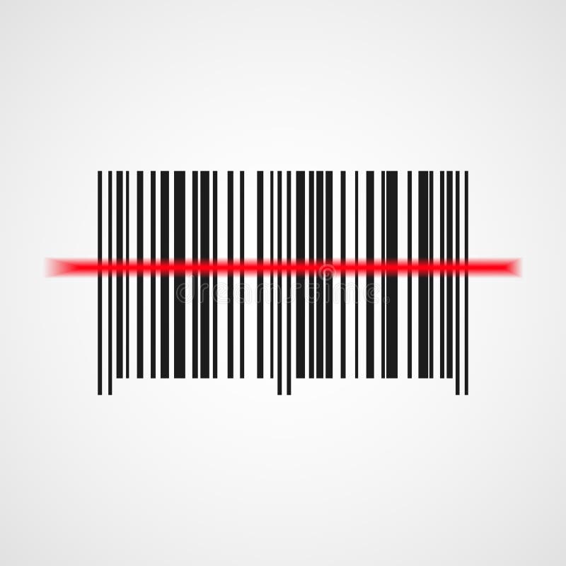 Barcode Icon. Vector Illustration. Stock Illustration - Illustration of ...