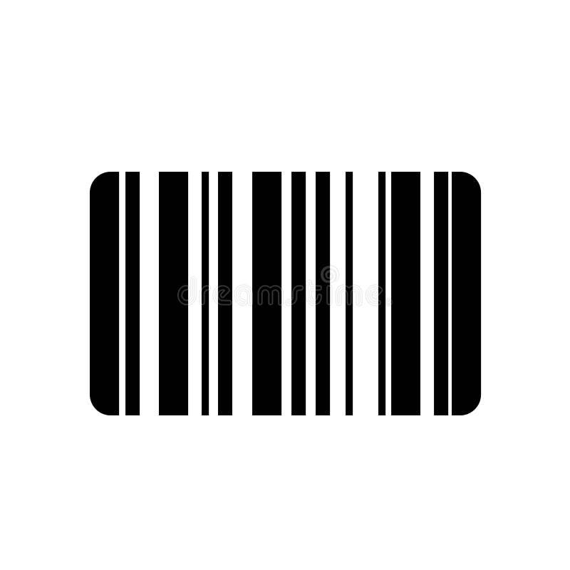 Barcode Icon Logo Design Element. Stock Vector - Illustration of ...