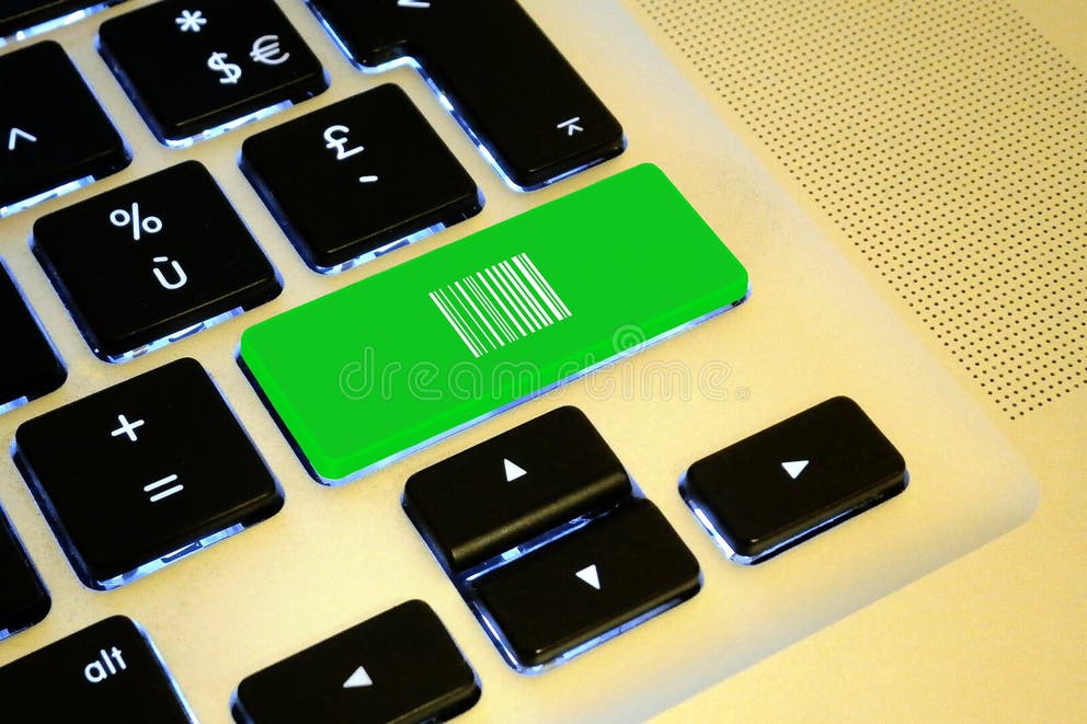 Barcode Key stock image. Image of computer, commerce - 304717027