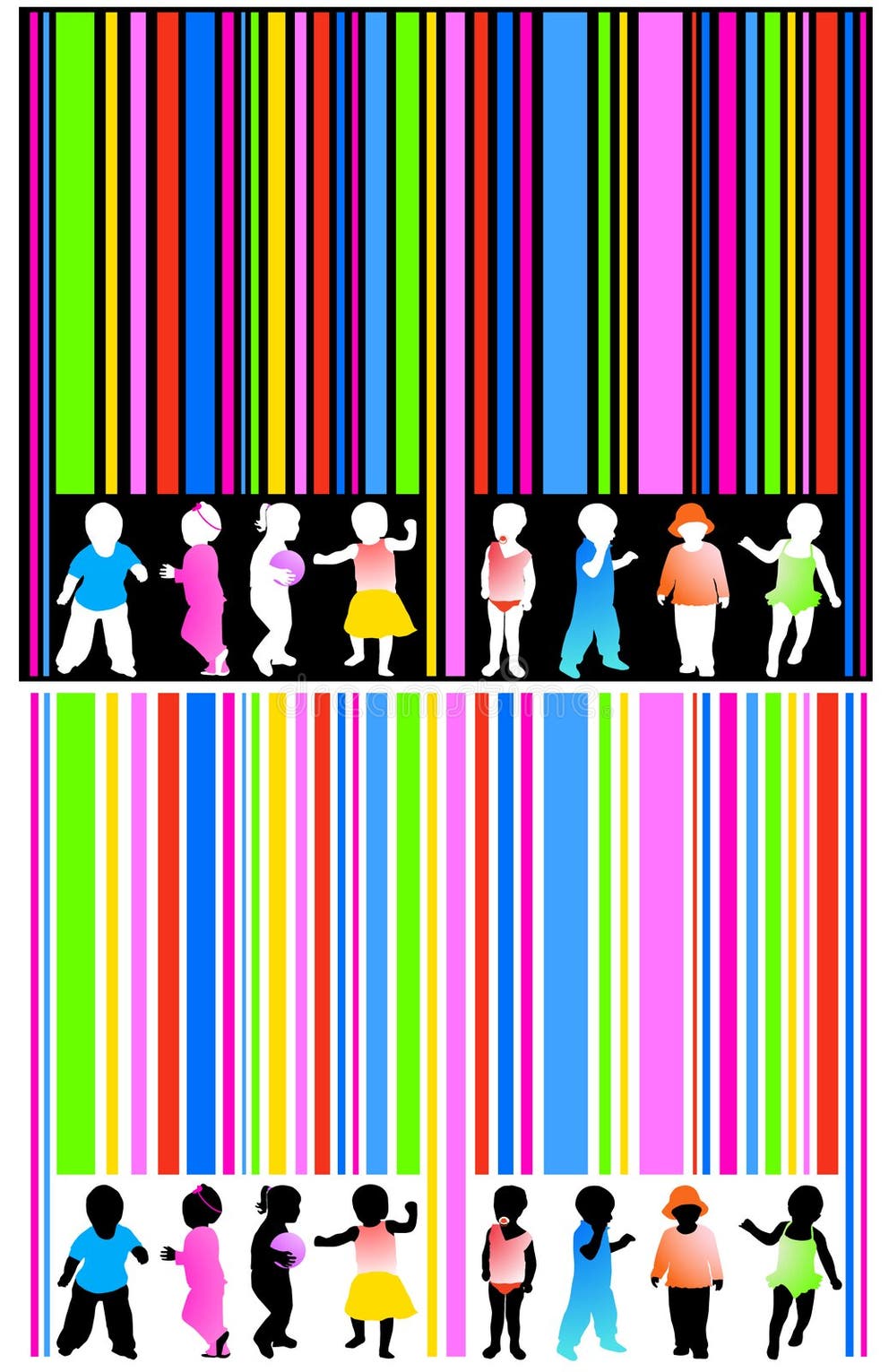 Children Barcode Stock Illustrations – 61 Children Barcode Stock ...