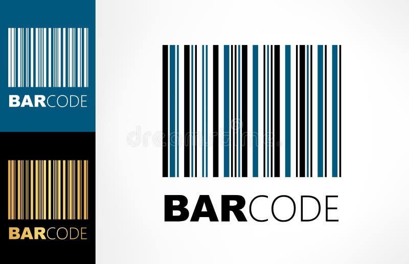 Barcode Logo. Bar Code Vector Stock Vector - Illustration of logo ...