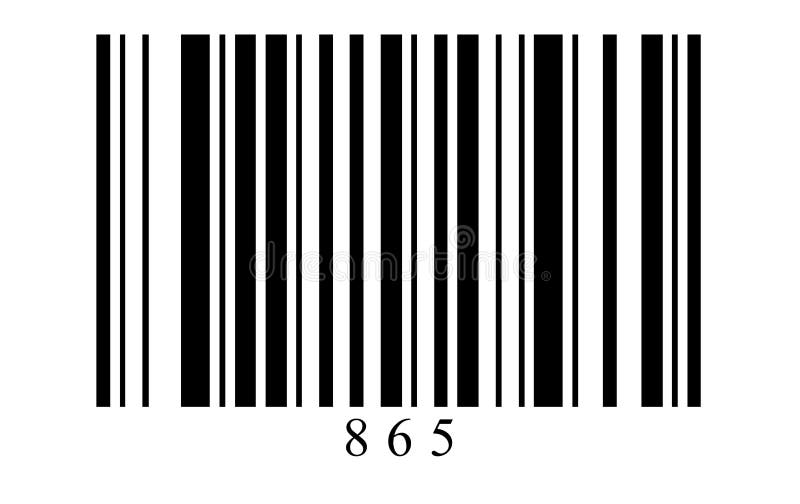 Barcode.Barcode Vector.a Simple Black Barcode Like it is Used on Nearly ...