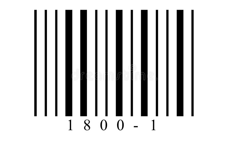 Barcode.Barcode Vector.a Simple Black Barcode Like it is Used on Nearly ...