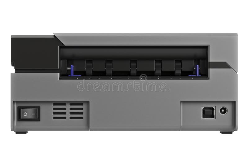 Barcode Printer Technology Stock Illustrations – 178 Barcode Printer ...