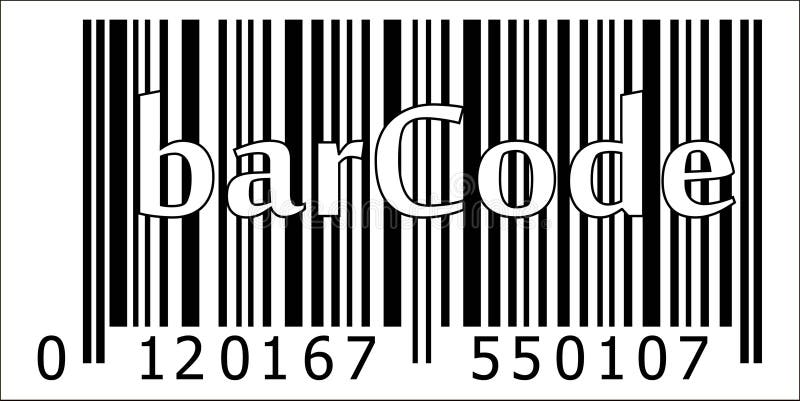 Barcode of the product stock vector. Illustration of inventory - 82239054
