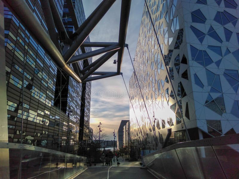 Barcode Project in Oslo, Norway Editorial Photography - Image of ...