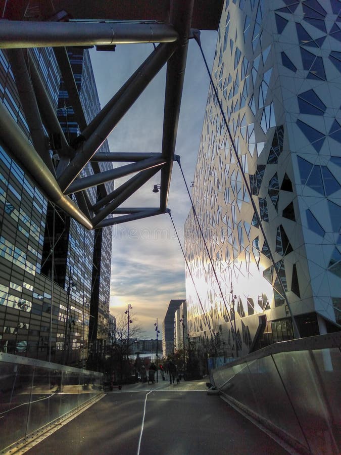 Barcode Project in Oslo, Norway Editorial Stock Image - Image of oslo ...