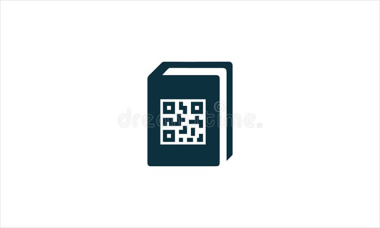 Barcode QR Code Document Icon Logo Design Element Stock Vector ...