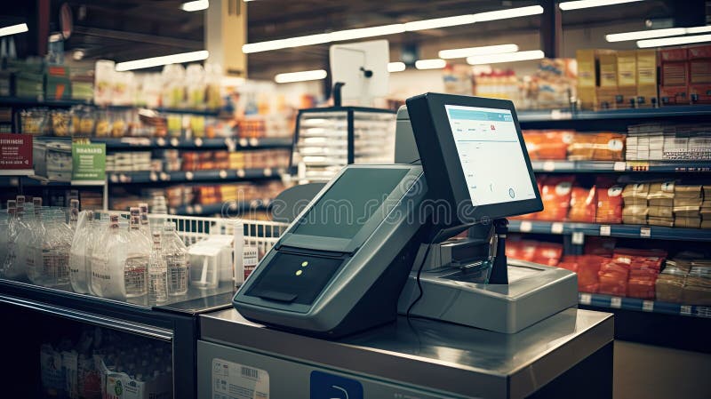 Barcode retail technology stock illustration. Illustration of trends ...