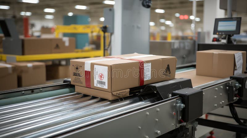 Barcode scan package stock illustration. Illustration of inventory ...