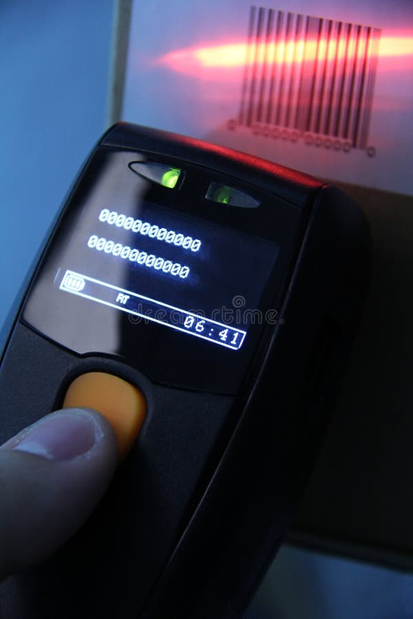 Barcode Scanner stock photo. Image of light, inventory - 26672088