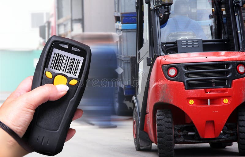 Barcode Scanner stock image. Image of logistics, information - 26948249