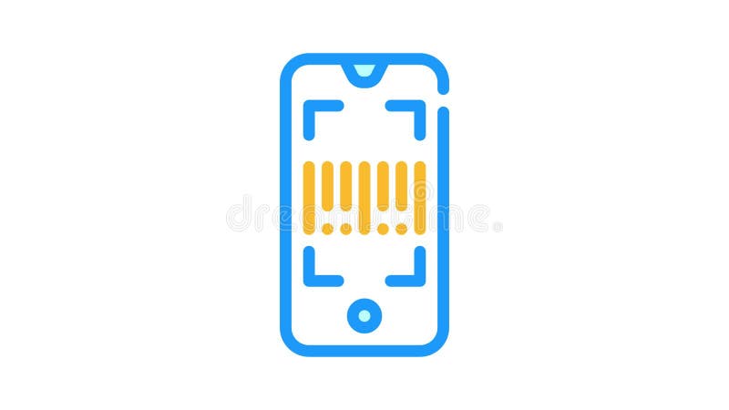 Barcode Scanner Icon Animation Stock Video - Video of blog, graphic ...