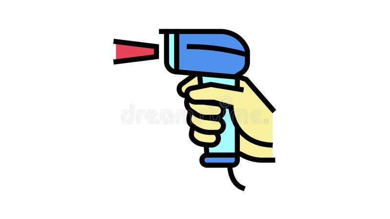 Barcode Scanner Icon Animation Stock Video - Video of blog, graphic ...