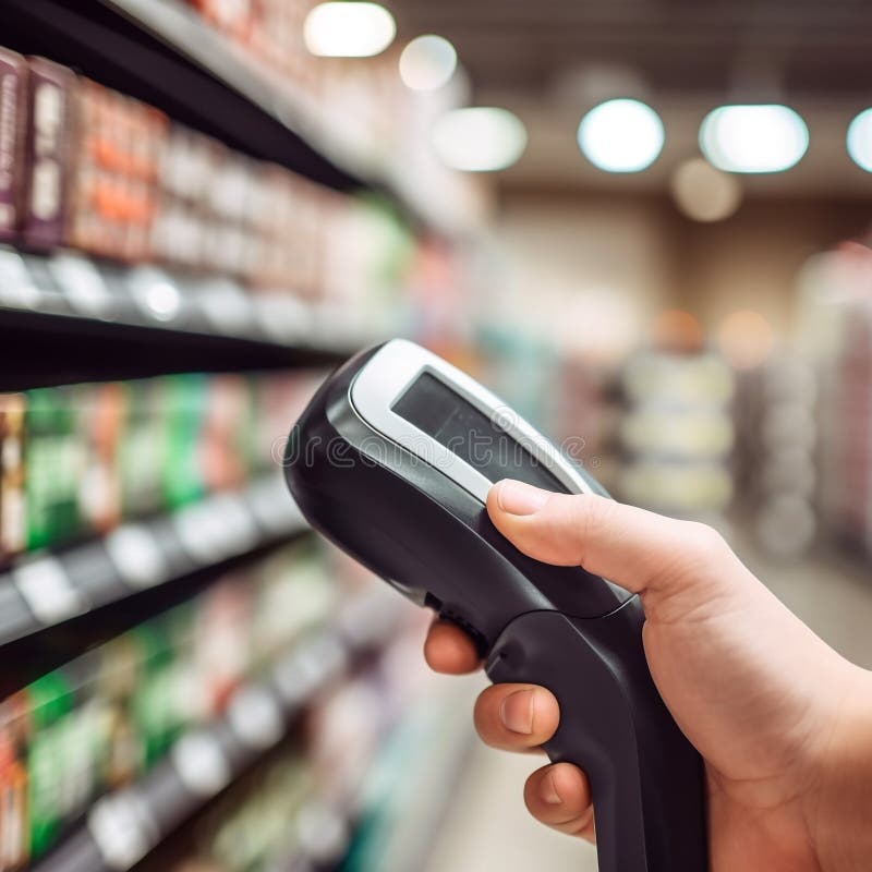 Barcode Scanner Generator. Generate Ai Stock Illustration ...