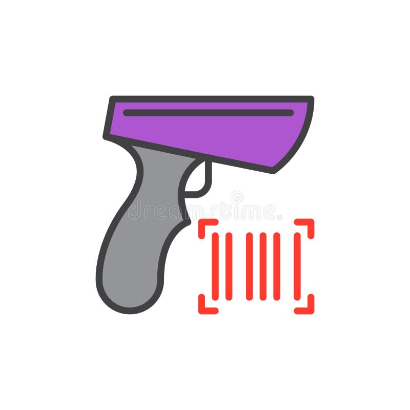 Barcode outline icon stock vector. Illustration of pixel - 112802788