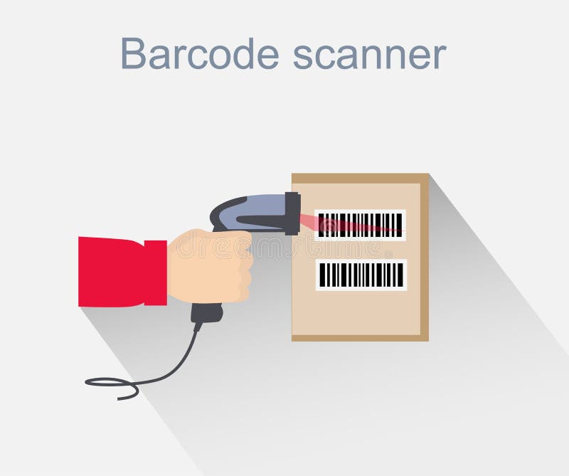Barcode Scanner Icon Design Style Stock Vector - Illustration of ...