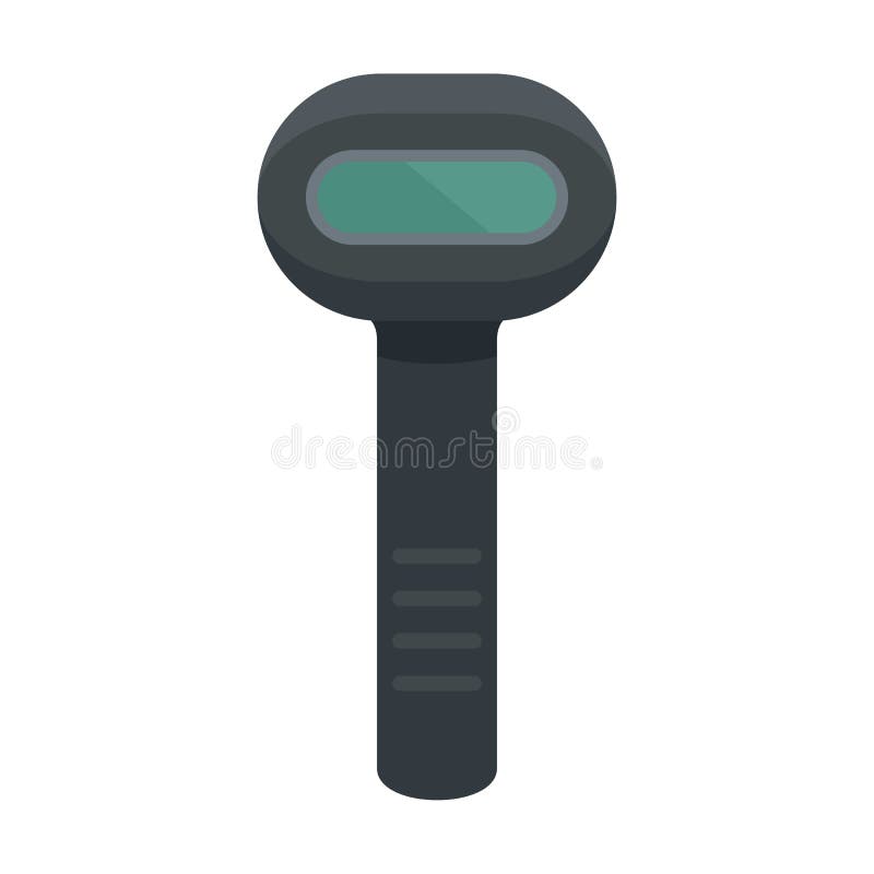 Laser Barcode Scanner Icon, Simple Style Stock Vector - Illustration of ...