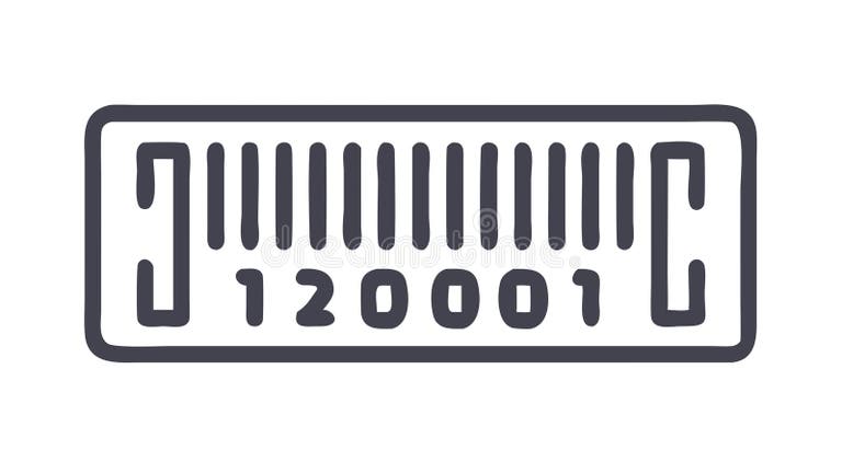 Barcode Scanner Icon, Representing Scanning Action or Tool, Vector ...