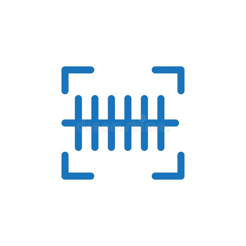 Barcode Scanner Icon Simple Vector Symbol Stock Vector - Illustration ...