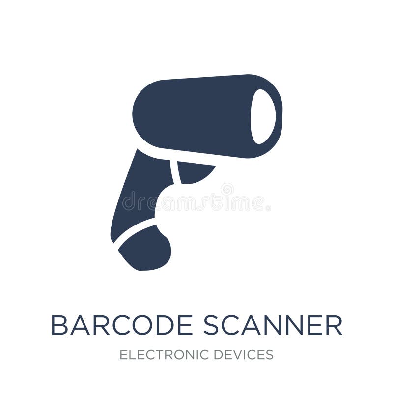 Barcode Scanner Icon. Trendy Flat Vector Barcode Scanner Icon on Stock ...