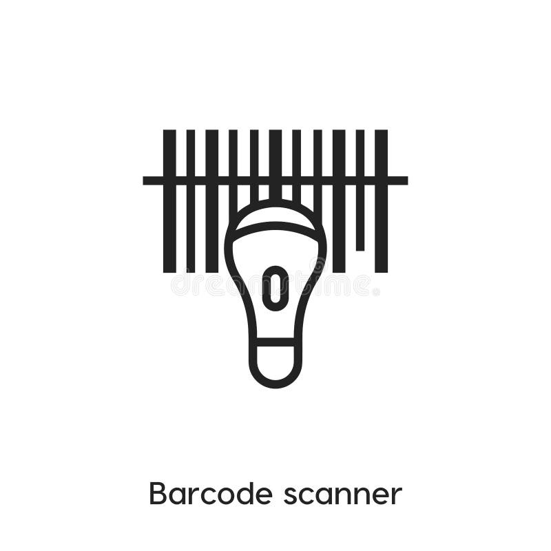 Barcode Scanner Icon Vector. Barcode Scanner Icon Vector Symbol ...