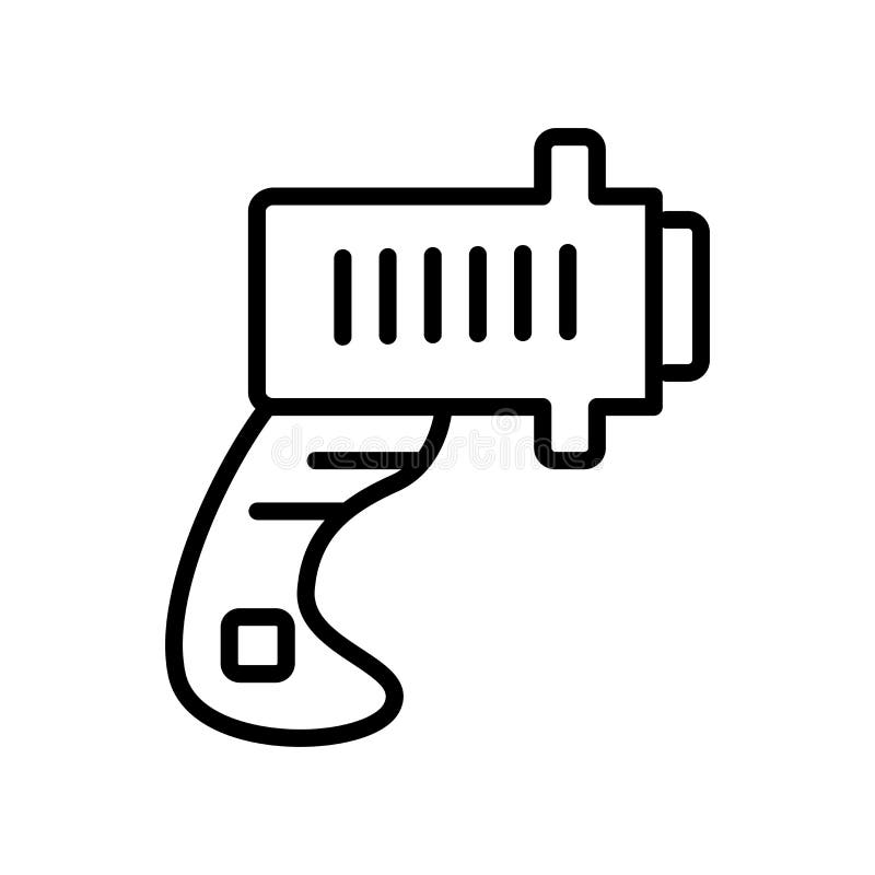 Barcode Scanner Icon Vector Isolated on White Background, Barcode ...