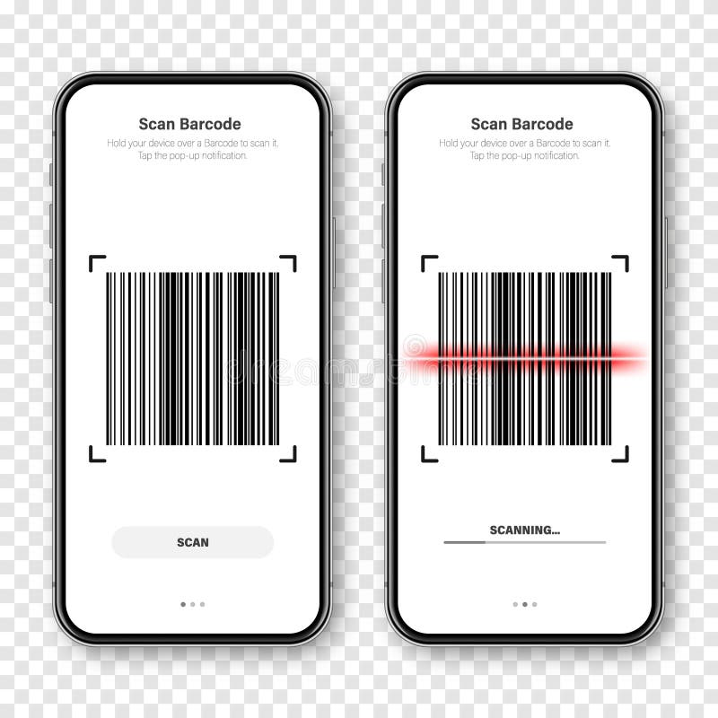 QR Code Scanner, Reader App for Smartphone. Identification Tracking ...