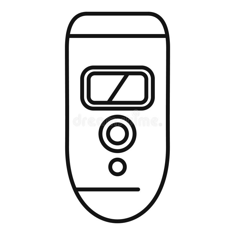 Barcode Scanner Showing Scanning Process Icon Outline Vector Stock ...