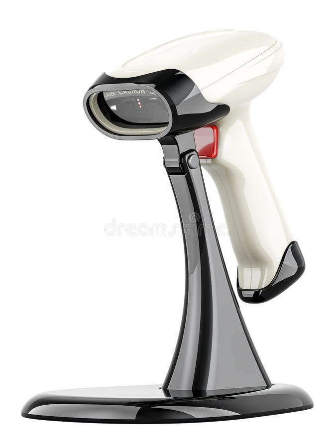 Handheld Barcode Scanner Stock Illustrations – 198 Handheld Barcode ...