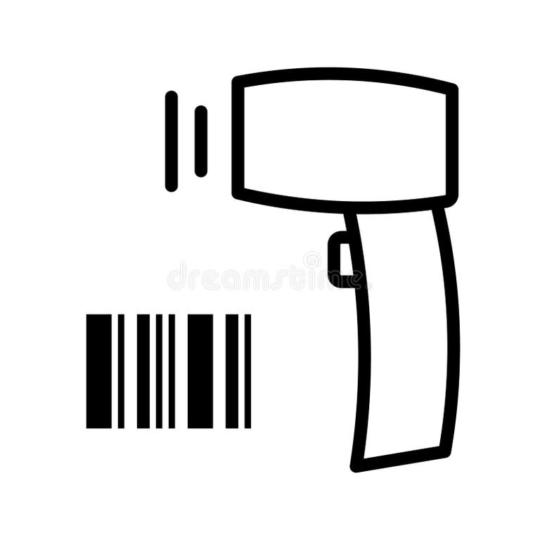 Handheld Barcode Scanner Icon Stock Illustrations – 269 Handheld ...