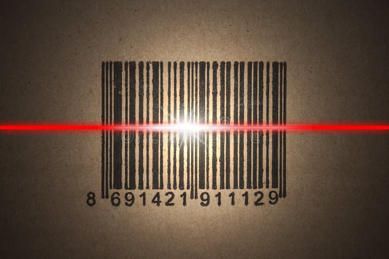 Barcode scanning stock image. Image of password, checkout - 40287225