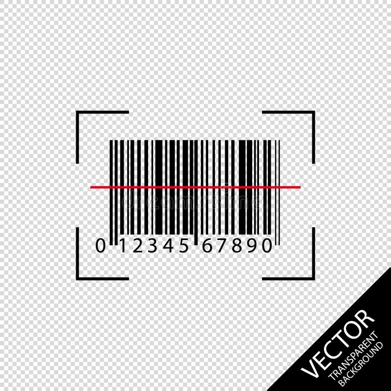 Barcode Isolated Transparent Background Stock Illustrations – 485 ...