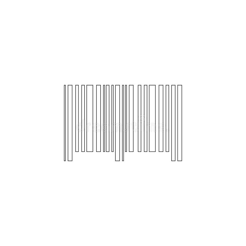 Barcode. flat vector icon stock vector. Illustration of graphic - 149670569