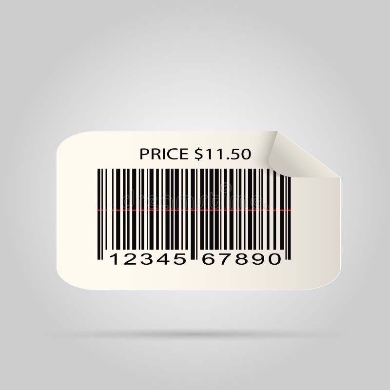 Barcodes Sticker Stock Illustrations – 383 Barcodes Sticker Stock ...