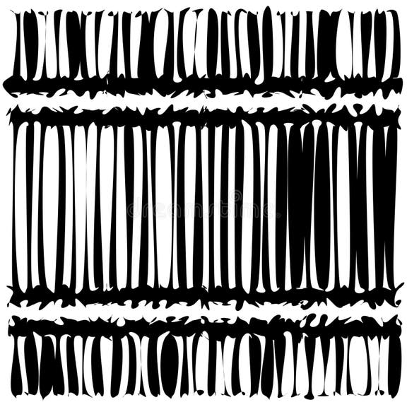Barcode Stripe Pattern. Vertical Line Design. Vector Identification ...