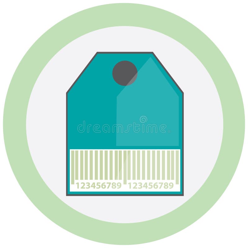 Barcode Tag. Vector Illustration Decorative Design Stock Vector ...