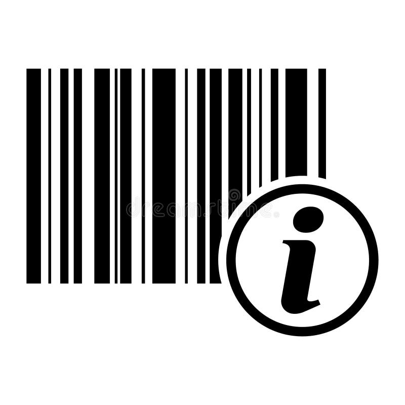 Barcode Vector Icon. Bar Code for Web Flat Design Stock Vector ...