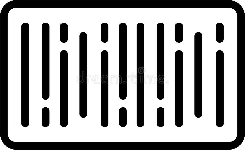 Barcode Vector Icon stock vector. Illustration of control - 388082821