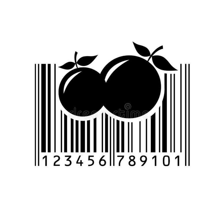 Barcode. Vector Illustration. Stock Vector - Illustration of leaf ...